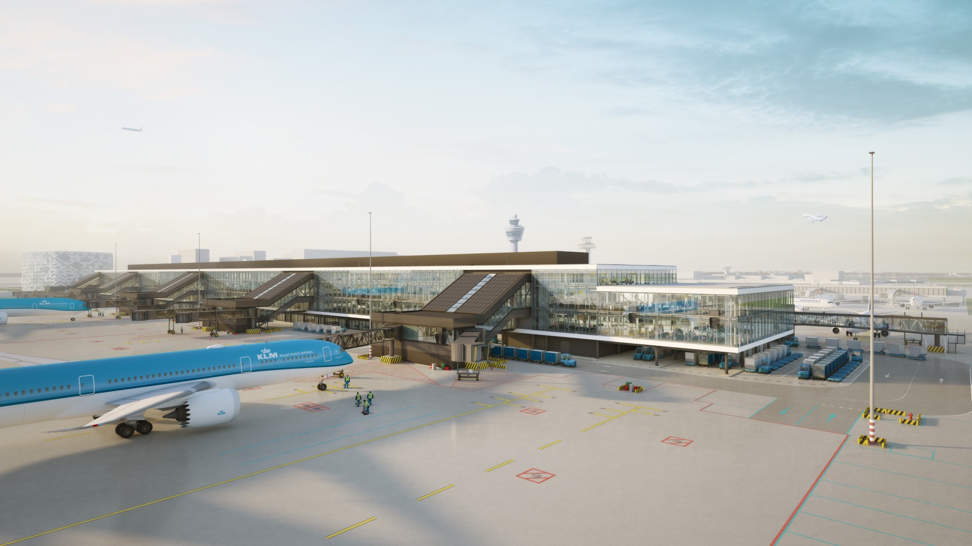 Ballast Nedam and TAV Construction to build new Schiphol pier