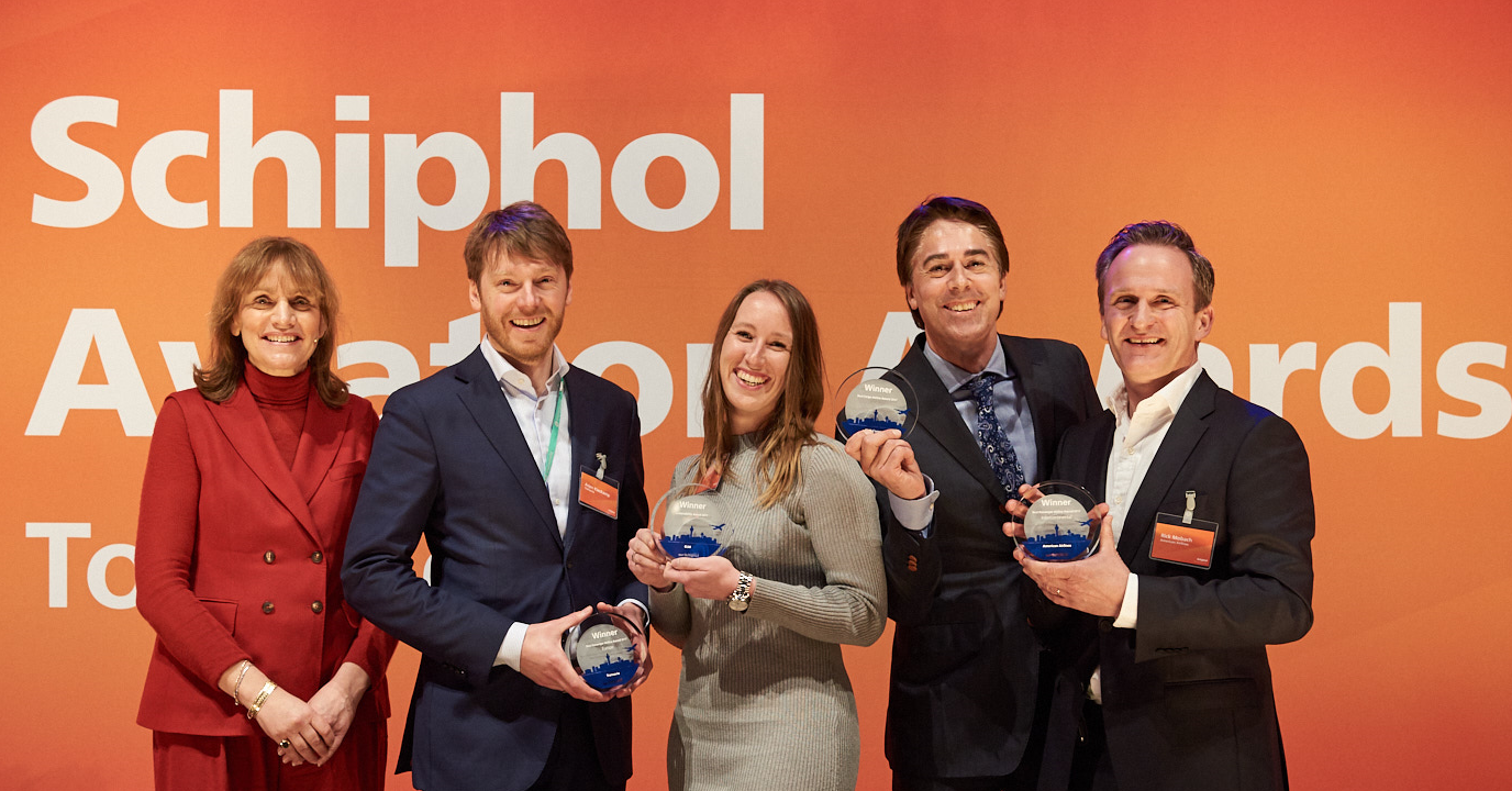 Business partners distinguished with annual Schiphol Aviation Awards