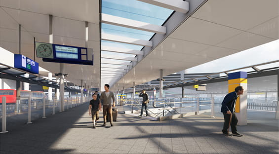 Schiphol bus station being renovated to improve accessibility