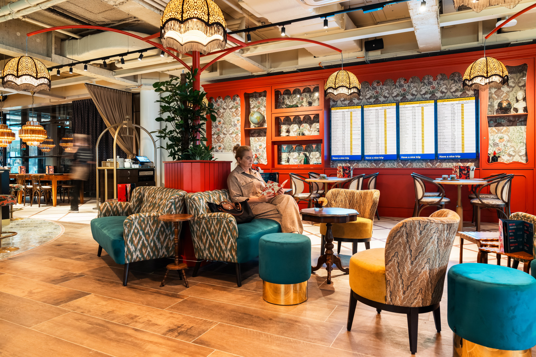 New hotspot at Schiphol: restaurant and bar The Wanderer opens in Lounge 1