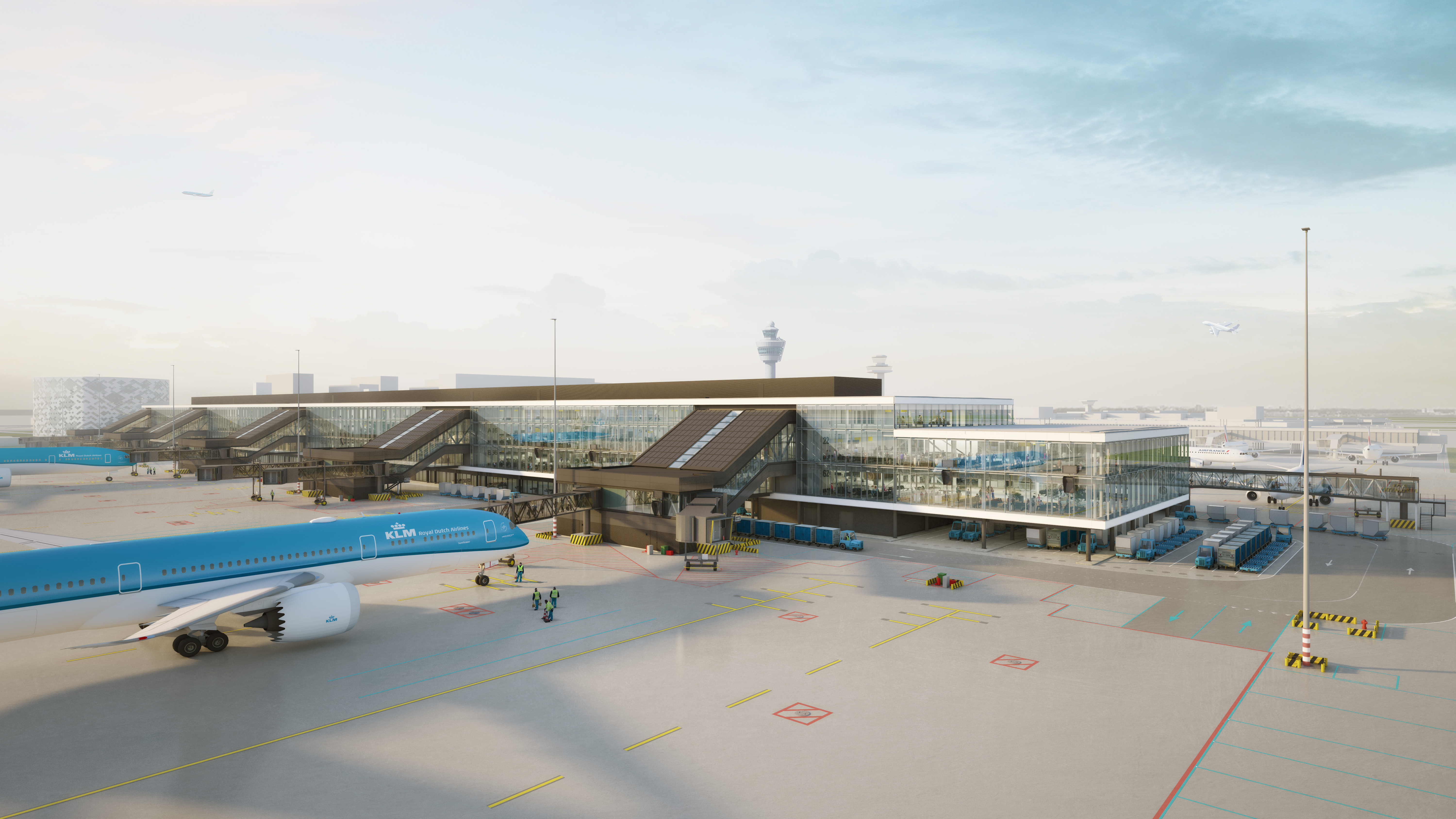 Ballast Nedam and TAV Construction to build new Schiphol pier