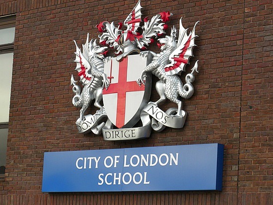 City of London School named London Independent Secondary School of the Year