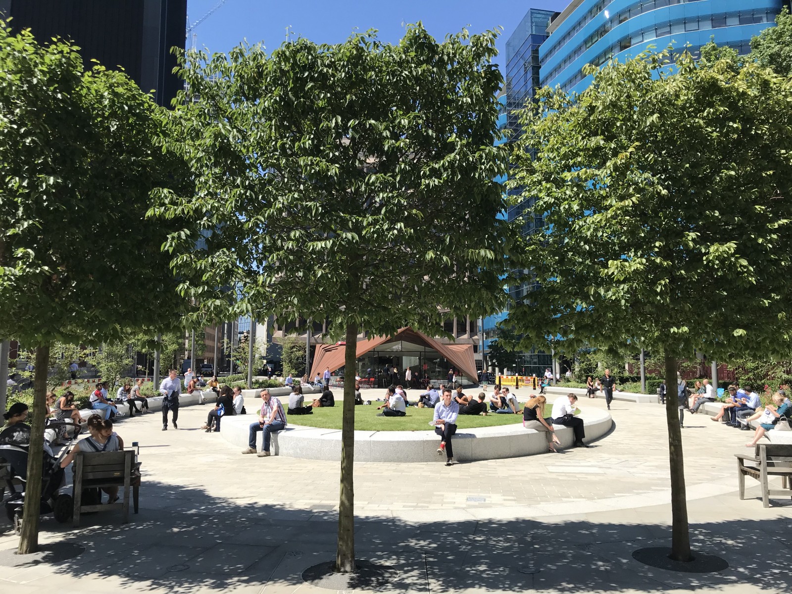 Game-changing £23m regeneration works at City of London Aldgate Square ...