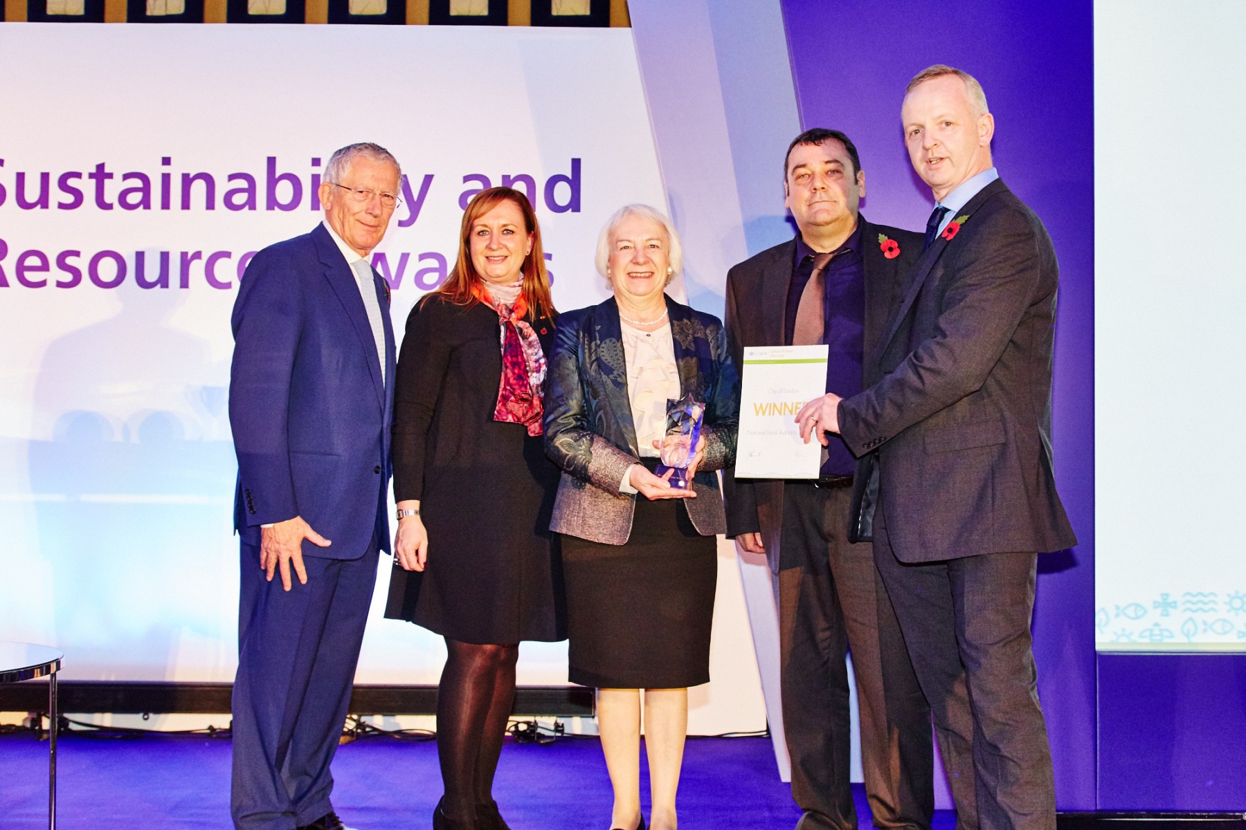 City of London Sweeps the Board at Clean Britain Awards
