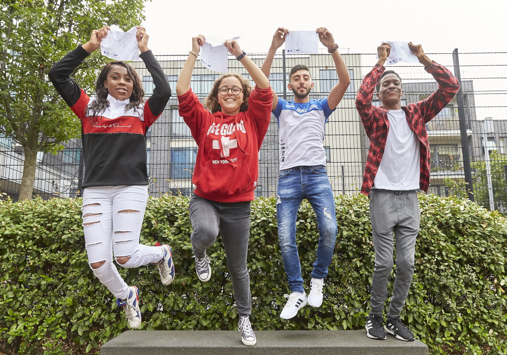 Students celebrate with 74% English and maths at The City Academy, Hackney