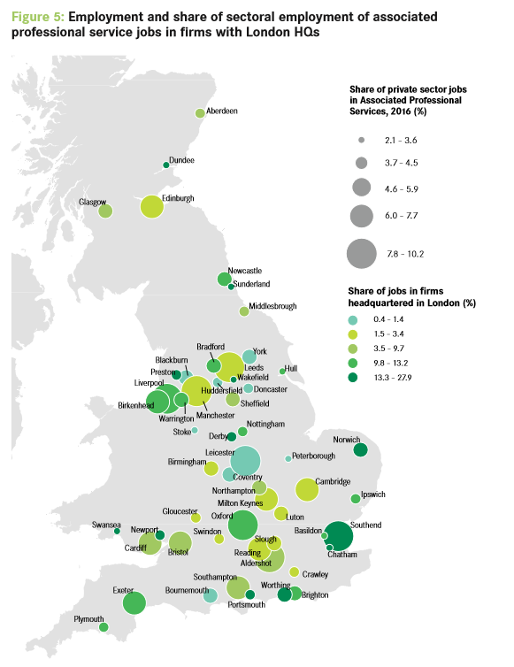 Brexit cities stand most to lose if a bad services deal is reached