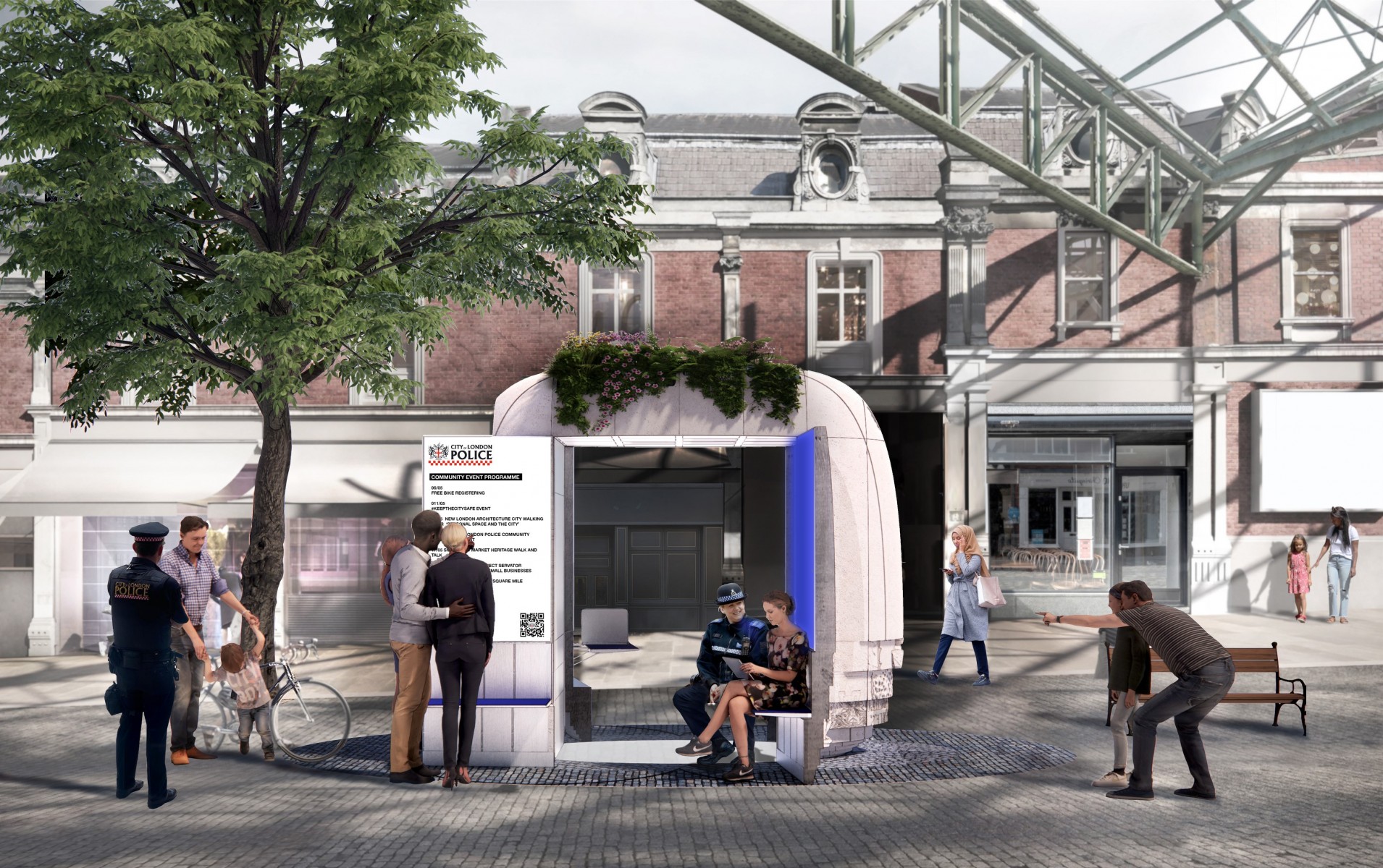 Winning design for 21st Century City Police Boxes unveiled