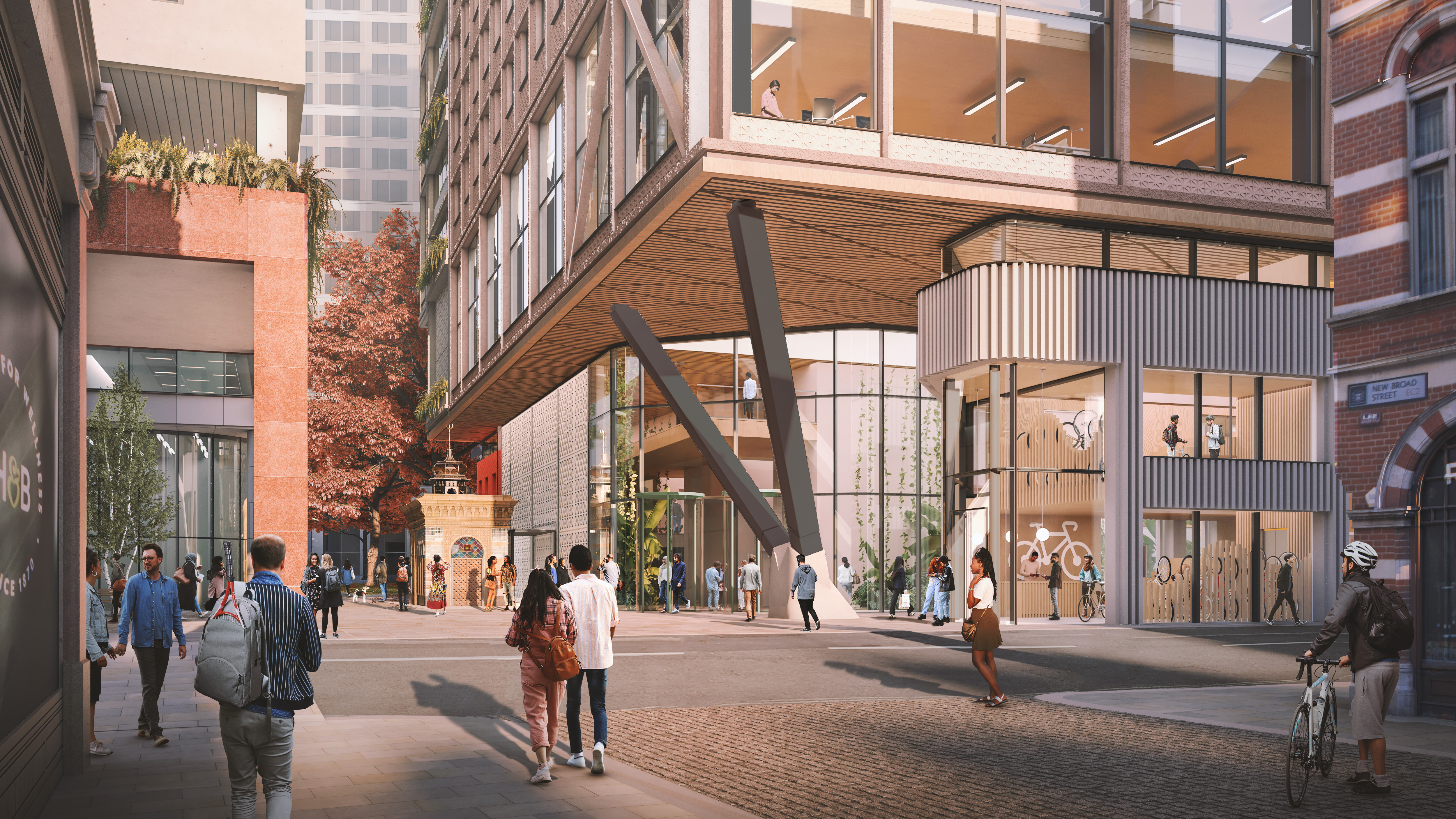 Planning approval for 55-65 Old Broad Street opens up Grade II Listed ...