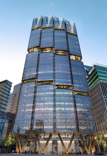 Plans for 31-storey office building approved at 130 Fenchurch Street