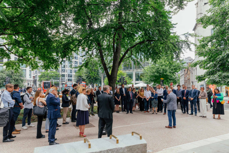 City of London Corporation opens new public garden at junction of ...
