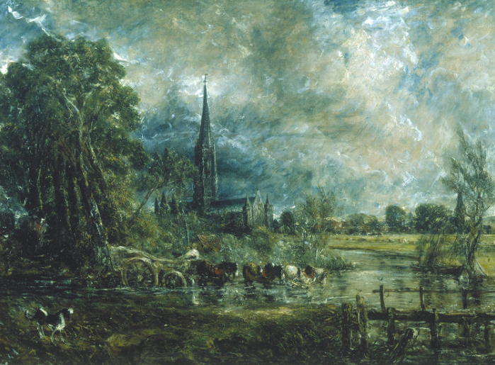Constable’s ‘troubled’ Salisbury Cathedral on display in Guildhall Art ...